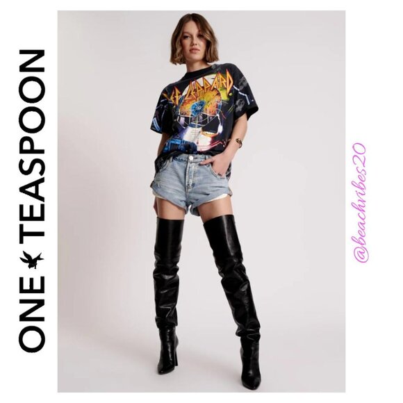 One Teaspoon | Shorts | One Teaspoon Bandits Low Waist Denim Shorts ...
